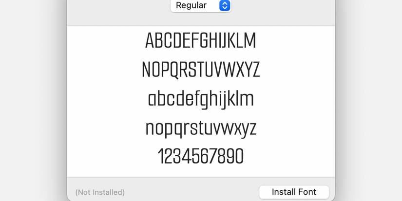 How to Install Third-Party Fonts in macOS