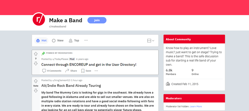 The 8 Best Websites to Find Band Members and Bands