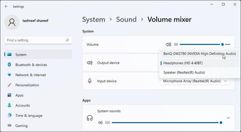 6 Ways to Switch Sound Output Device in Windows 11
