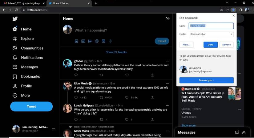 How to Create Bookmark Folders in Brave, Chrome, and Edge
