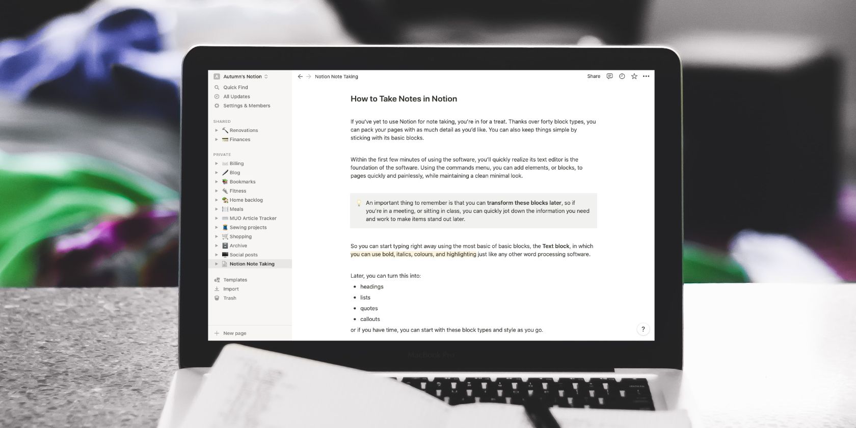 How to Link Two Pages (Or More) in Notion