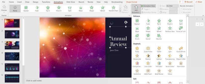 How to Use the Animations Pane in Microsoft PowerPoint