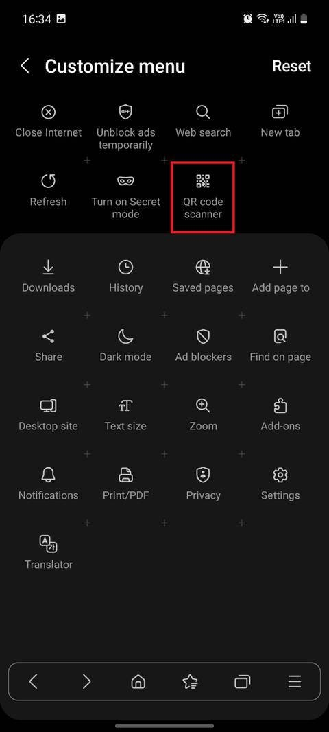 How to Scan a QR Code on a Samsung Galaxy Device