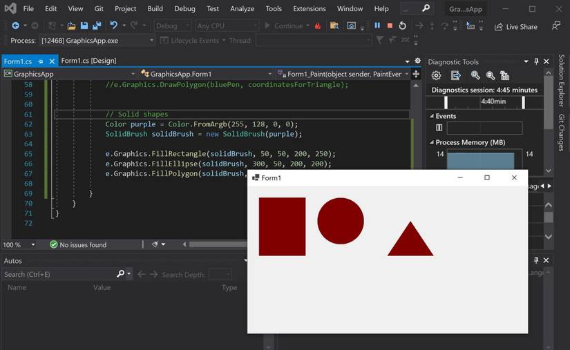 How to Add Graphics to a C# Windows Form Application