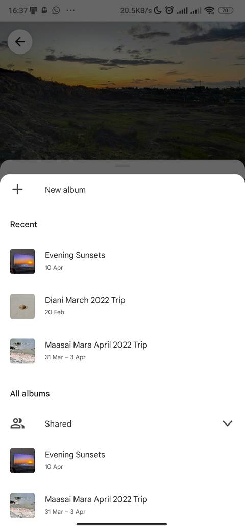 How to Change the Cover of Your Google Photos Albums