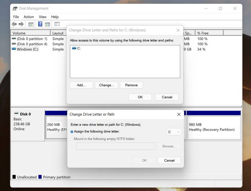 How to Change Drive Letters in Windows