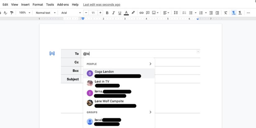 How to Draft an Email in Google Docs and Send It to Gmail