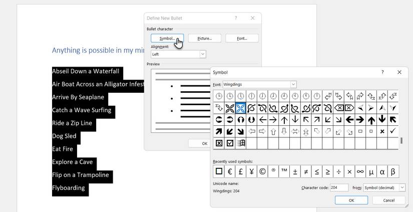How to Format and Manage Lists in Microsoft Word