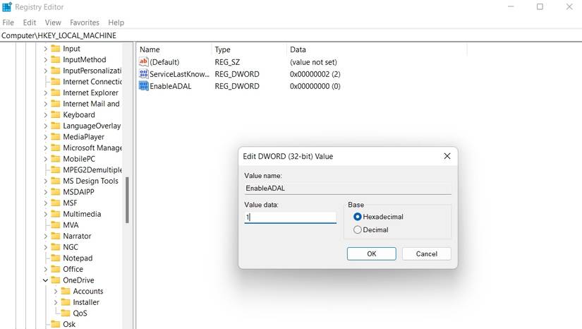 How to Fix the OneDrive Sign In Error 0x8004da9a on Windows 11