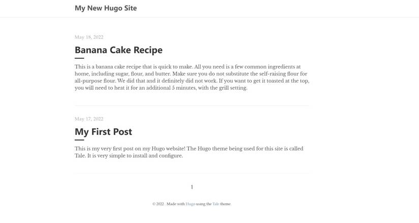 Getting Started With Hugo: How to Create a Simple Website