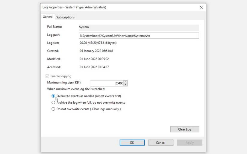 5 Ways to Fix the "Event Log Service Is Unavailable" Error on Windows