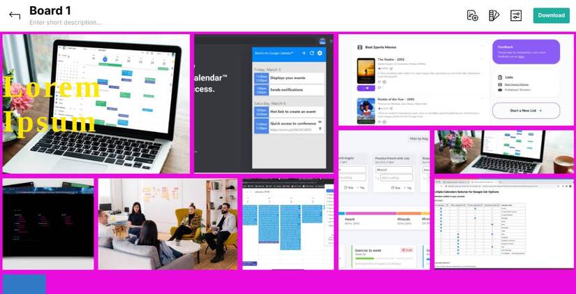 5 Mood Board Creator Sites to Make Collages for Pitches and Brainstorming