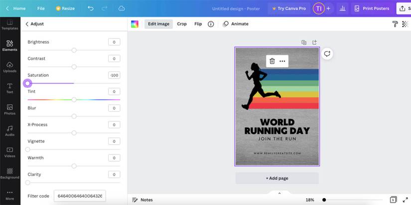 How to Add Textures to Images in Canva