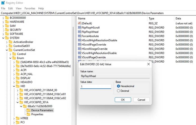 How to Change the Scrolling Direction in Windows 11