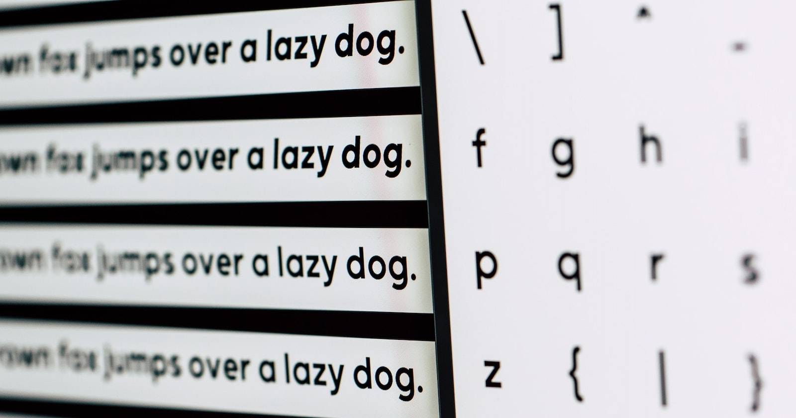 Font vs. Typeface: What's the Difference?