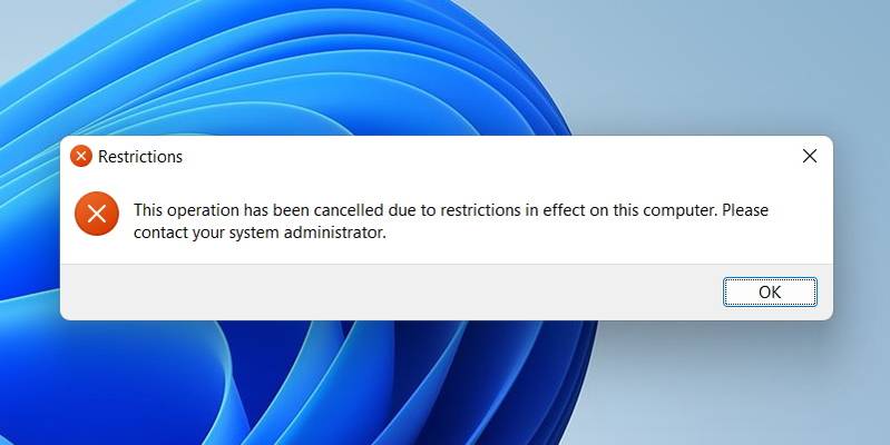 How to Prevent Other Users from Changing Settings in Windows 11