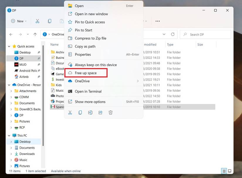 How to Remove Local OneDrive Files Without Deleting Them
