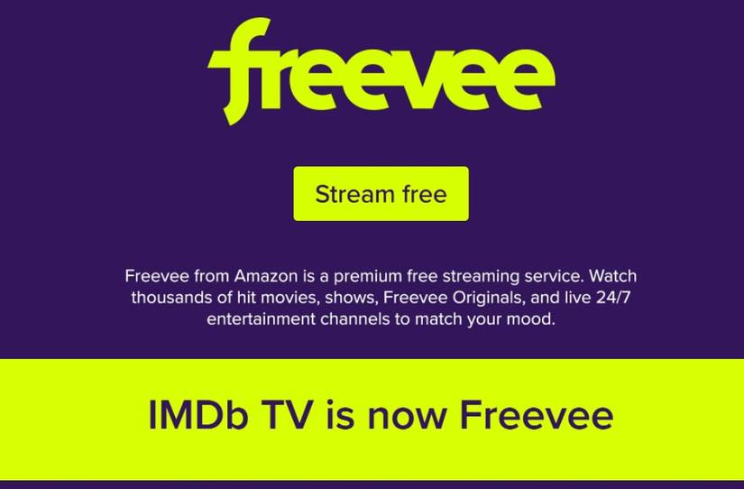 What Is Freevee? How to Watch Amazon's Free Streaming Service