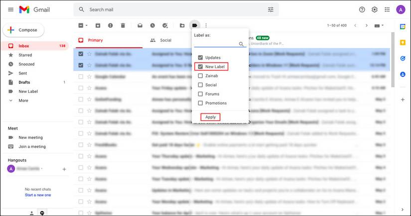 How to Use Color Coded Labels in Gmail to Organize Your Inbox