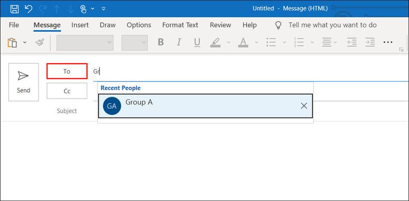 How to Create an Email Group and Distribution List in Outlook
