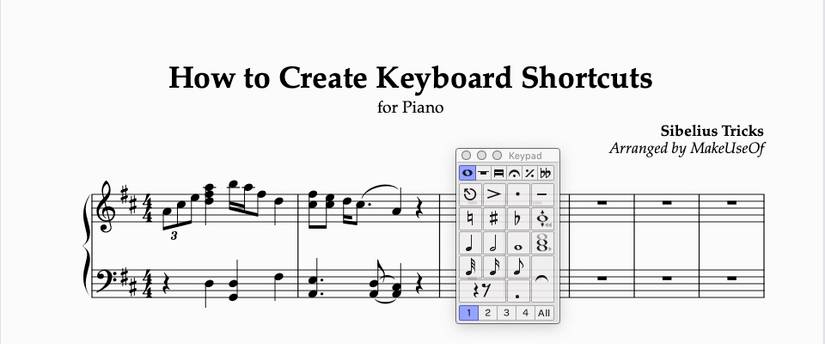 How to Create Your Own Keyboard Shortcuts in Sibelius