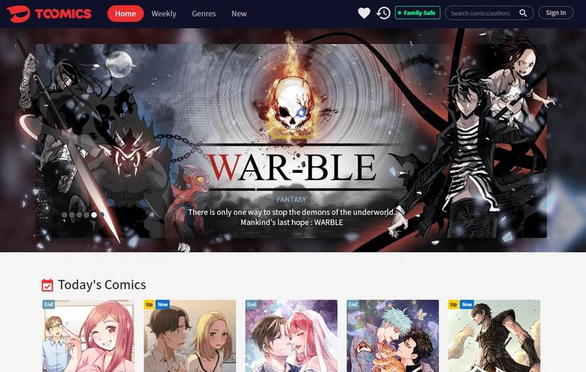 The 6 Best Sites to Read Webtoons Online