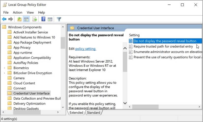 How to Disable the Windows Password Reveal Button (and How to Make Your ...