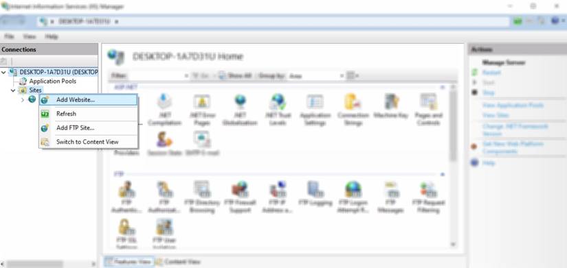 How to Use IIS to Host a Website Locally on Windows