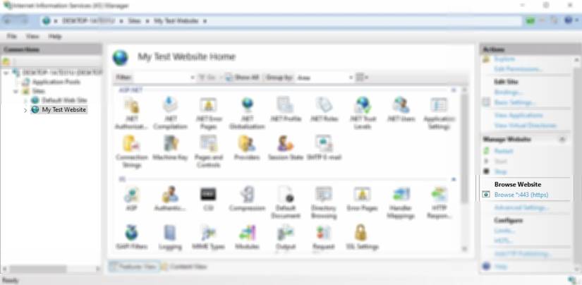 How To Use Iis To Host A Website Locally On Windows