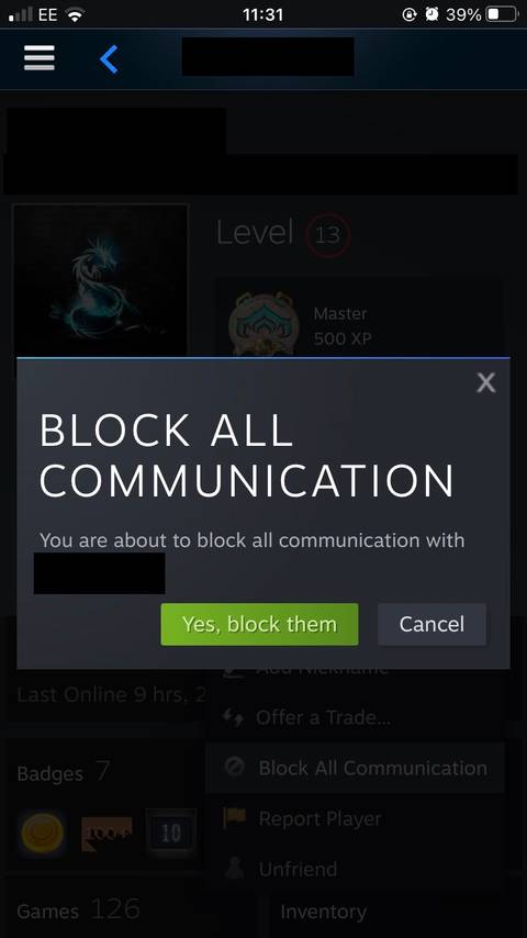 How to Block and Report Users on Steam