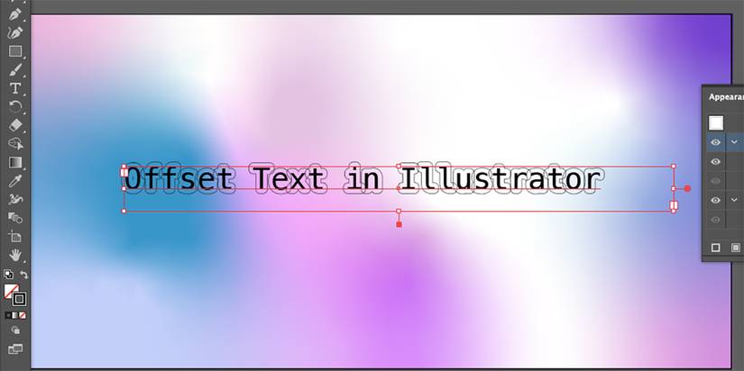 5 Simple Steps to Create Editable Offset Text in Adobe Illustrator