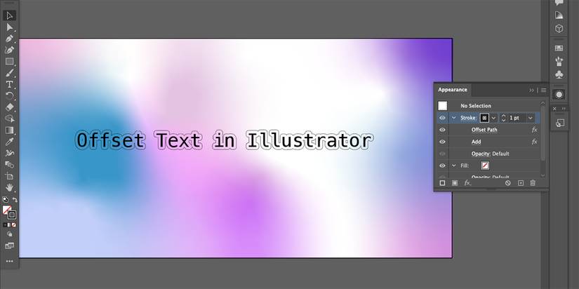 5 Simple Steps to Create Editable Offset Text in Adobe Illustrator