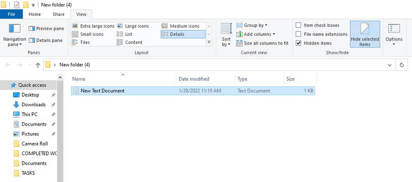 Does Windows Show a Folder as Empty Despite Having Files in It? Here ...