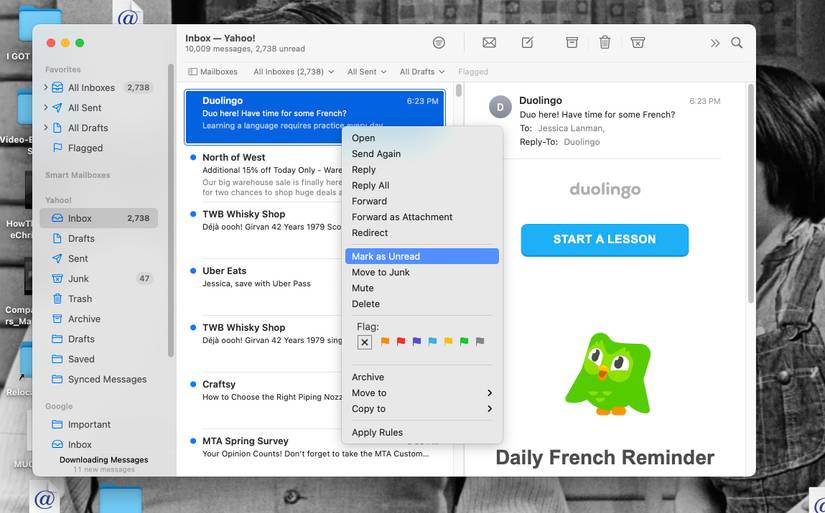 How to Get Started With the Mail App on Your Mac