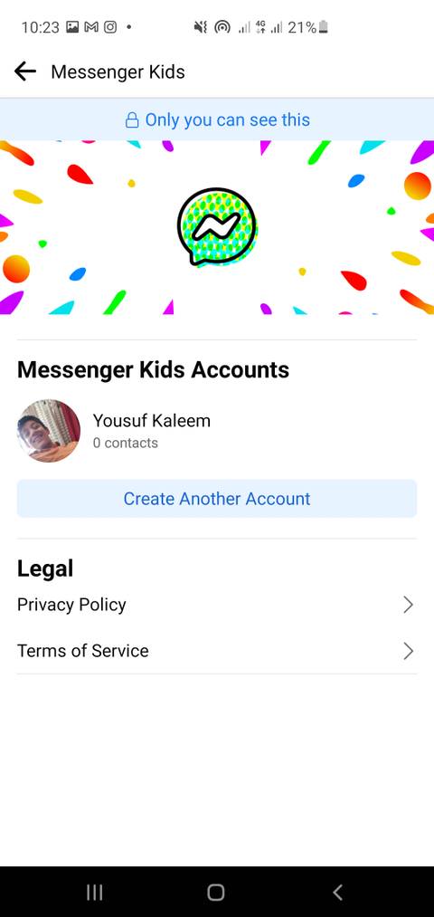 How to Change Your Child's Information in Messenger Kids