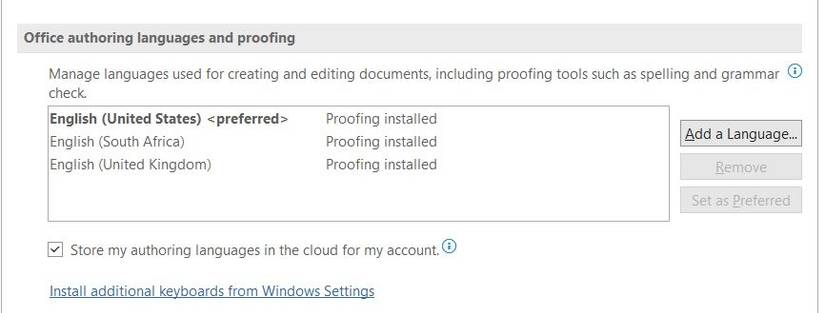 How to Adjust the Language Settings in Microsoft Word for Windows