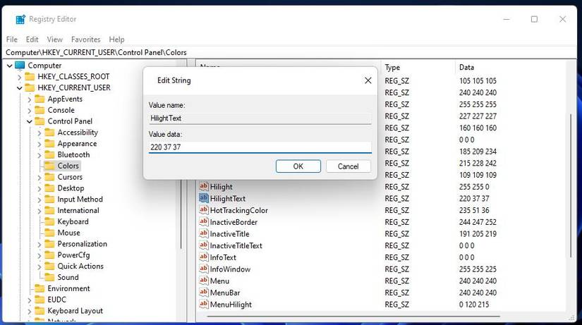How to Change the Color of Highlighted and Non-Highlighted Text in ...