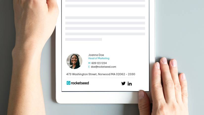 Want a Professional Business Email Signature? Here’s How Rocketseed ...