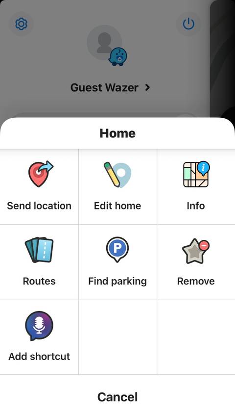 How to Save Your Home and Work Locations on Waze