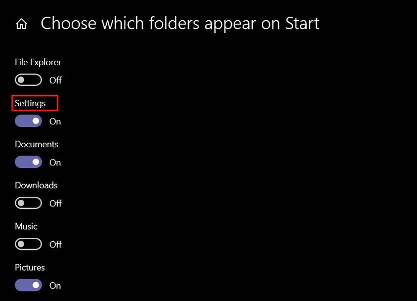 How to Restore a Missing Settings Icon in Windows 10 & 11's Start Menu