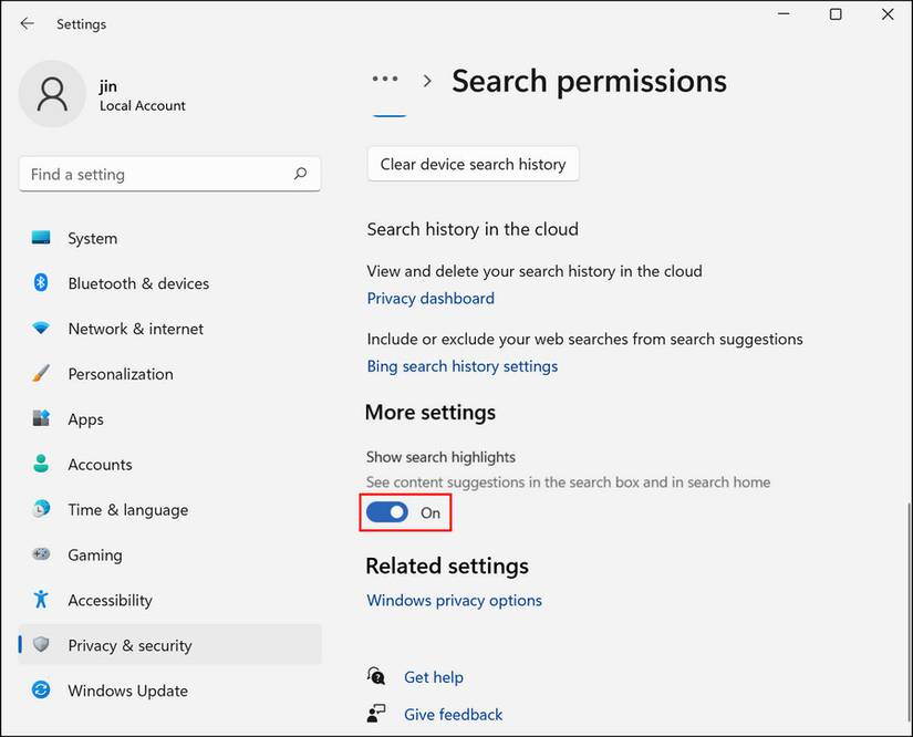 How to Get Rid of the Illustrations Inside Windows Search