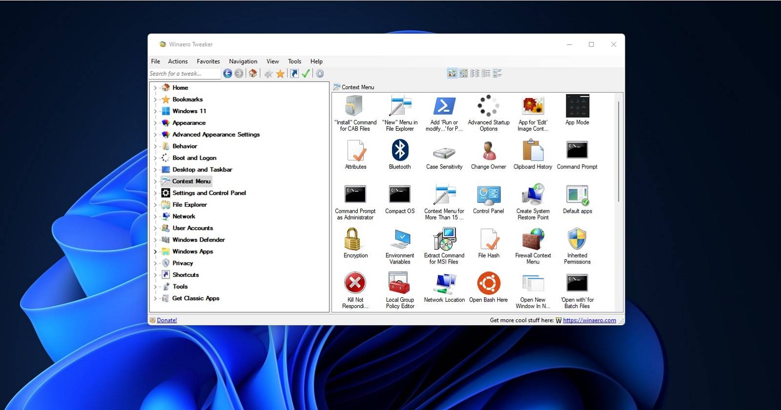 8 Ways to Customize Windows 11 With Winaero Tweaker