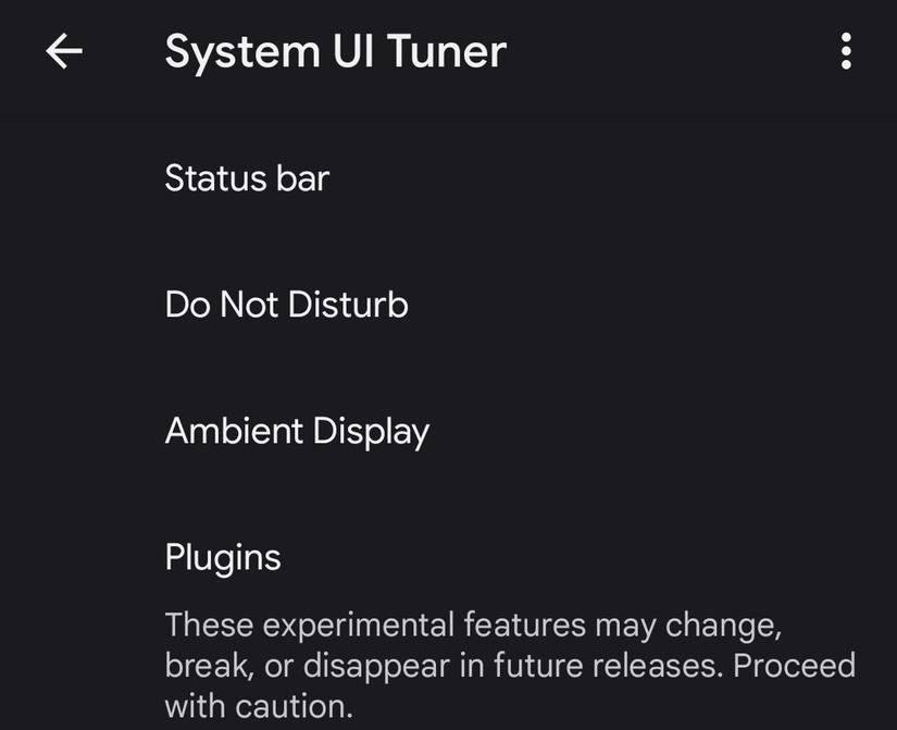 How to Access Android Hidden System UI Tuner