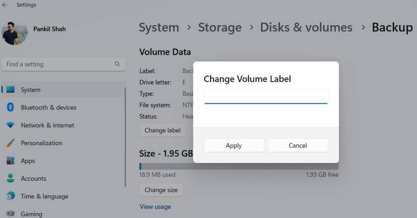 6 Ways to Change a Volume Label on Windows 11