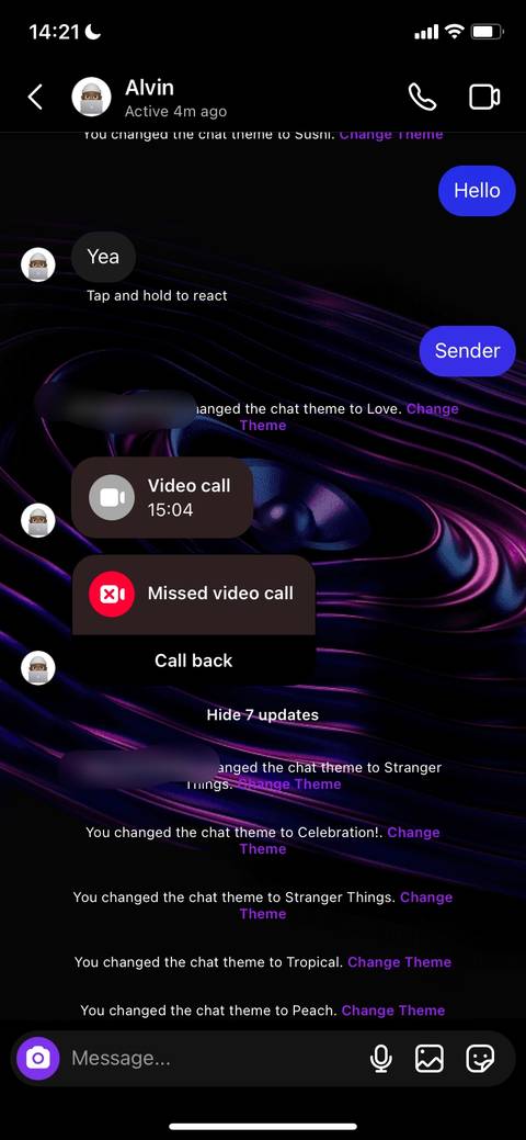 How to Change Your Instagram Chat Themes and Colors