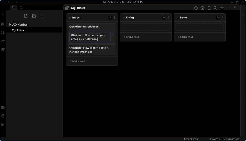 How to Turn Obsidian Into a Personal Kanban Organizer