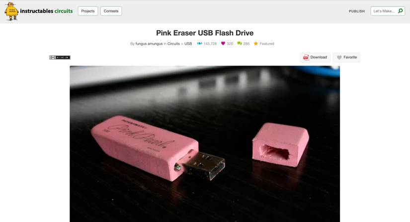 11 Creative and Awesome DIY USB Flash Drives