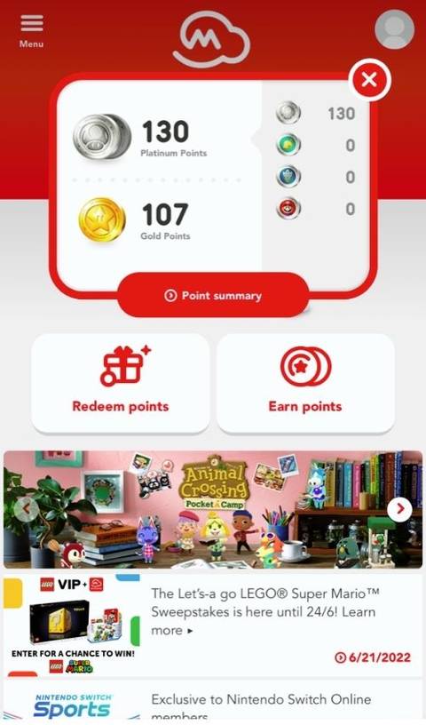 How to Claim, Use, and Track My Nintendo Gold Points