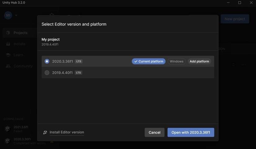 How to Manage Different Versions of Unity Using Unity Hub