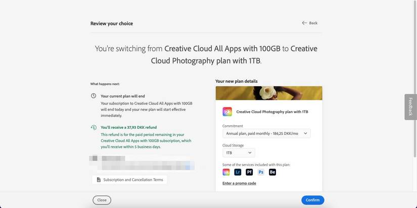 How to Change Your Adobe Creative Cloud Subscription Plan